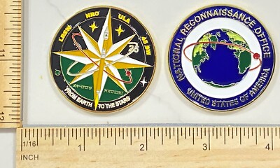 MILITARY BLACK OPS NRO COIN - NROL 30 VERSION (A) FROM EARTH TO STARS ...