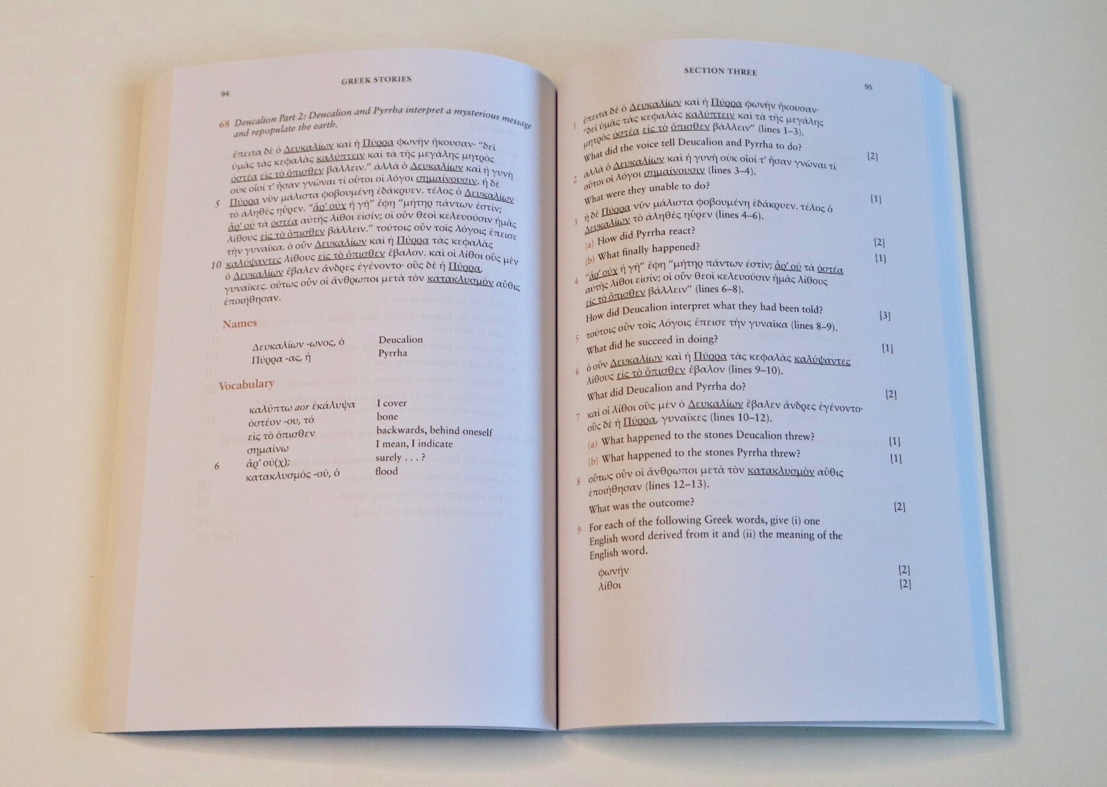 Greek Stories : A GCSE Reader by Kristian Waite and John Taylor (2017 ...