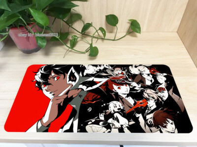 Anime Persona 5 P5 Mouse Pad Ren Amamiya Haru Okumura Keyboard Mat Game ...