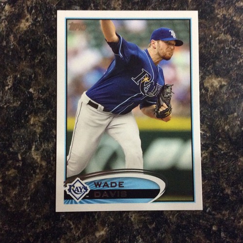 2012 Topps #578 Wade Davis Tampa Bay Rays | eBay