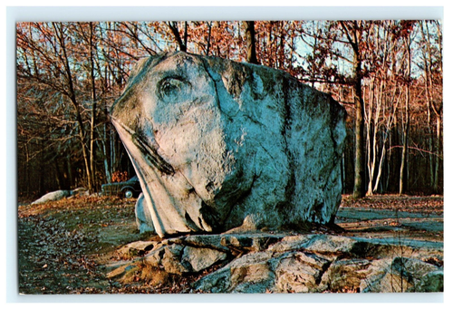 Frog Rock Unusual Formation Route 44 Eastford CT | eBay