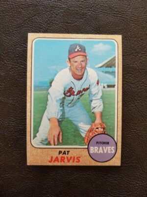 PAT JARVIS 1968 TOPPS BASEBALL #134 ATLANTA BRAVES | eBay