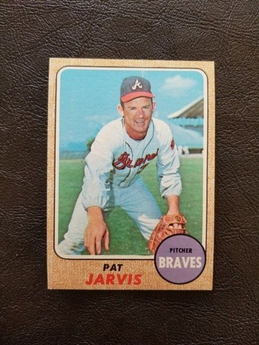 PAT JARVIS 1968 TOPPS BASEBALL #134 ATLANTA BRAVES | eBay