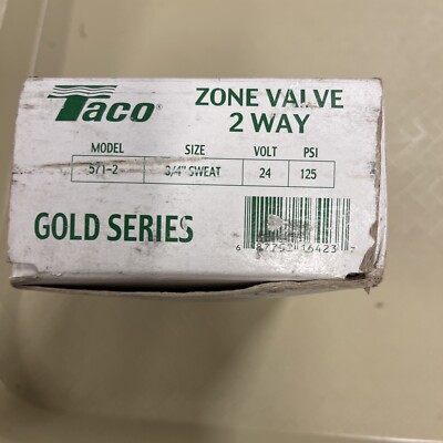 HVAC - Taco Zone Valve