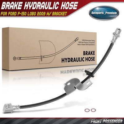 Front Passenger RH Side Brake Hydraulic Hose for Ford F-150 Lobo 2009 ...