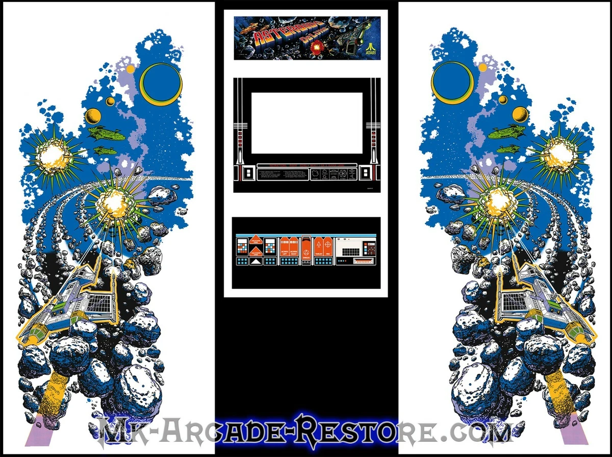 Asteroids Arcade Sprite Sheet