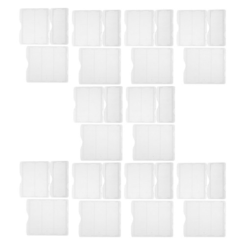 30 Pcs Slide Protection Box Clear Microscope Container Lab Experiments ...