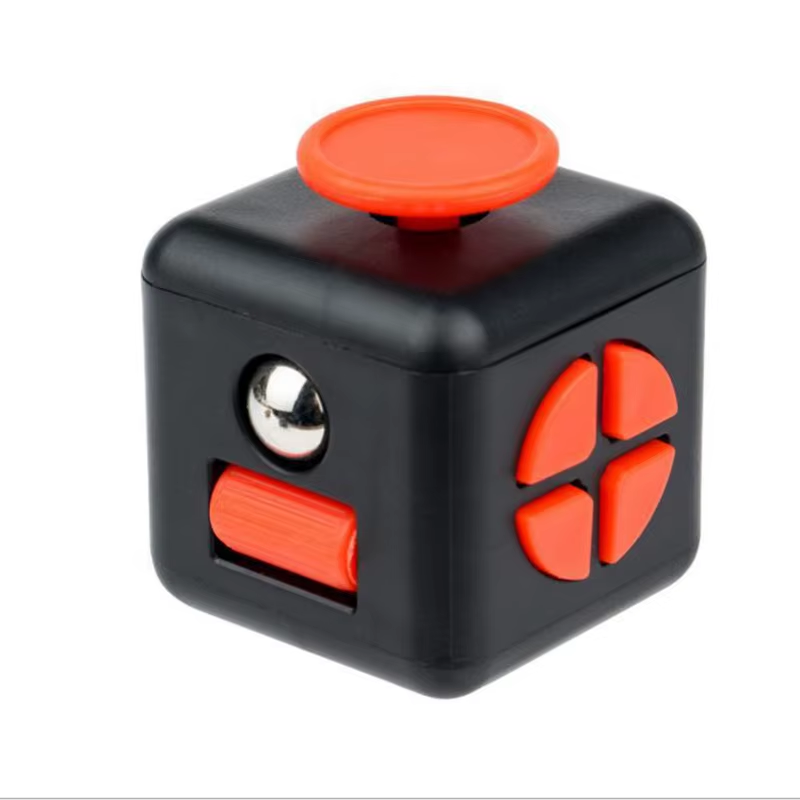 Fidget Cube 6/12 Side Stress Relief Toy Rainbow Sensory Anxiety ADHD ...