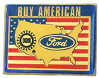 UAW/Ford "BUY AMERICAN" United States Flag Lapel Pin | eBay