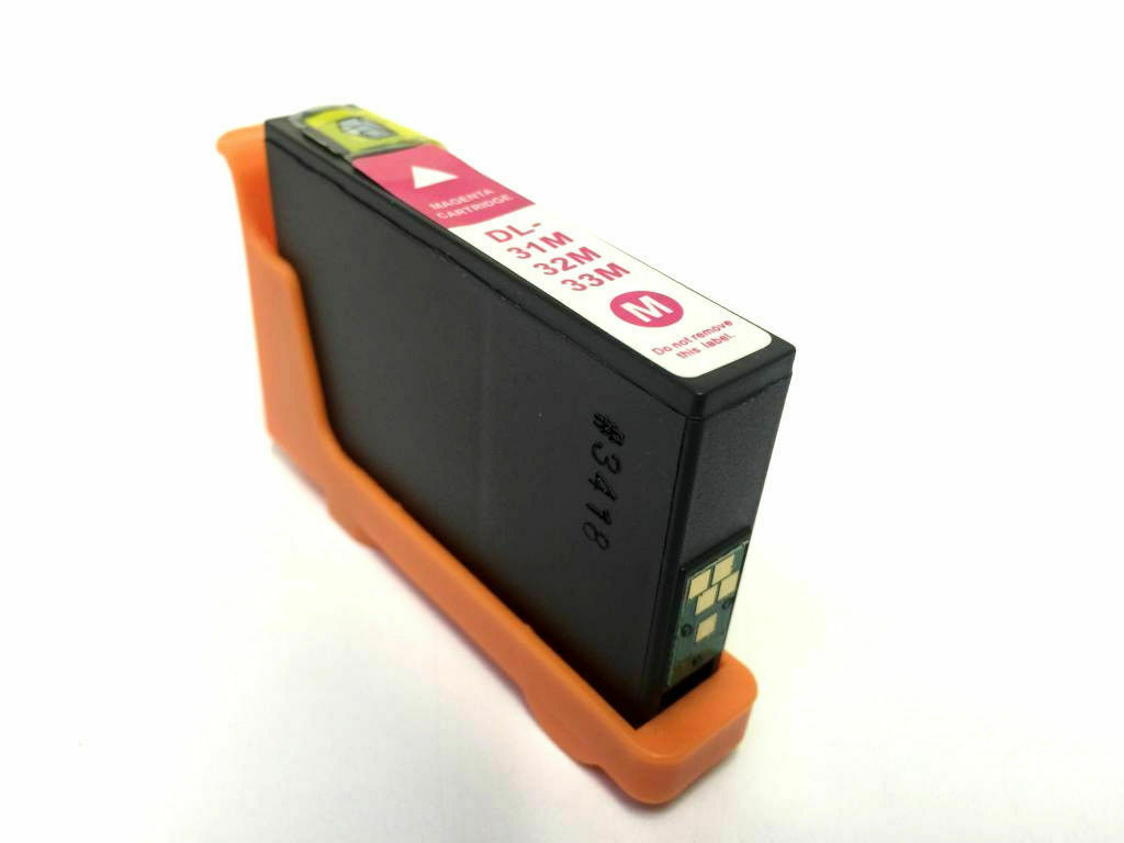 Dell 31 32 33 34 Series Magenta Ink Cartridges Inkjet Printer V525w ...