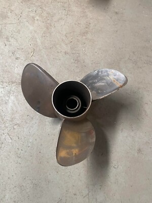 Mercury Tempest Plus 14.63X19 P LH Stainless Steel Propeller Prop 19 ...