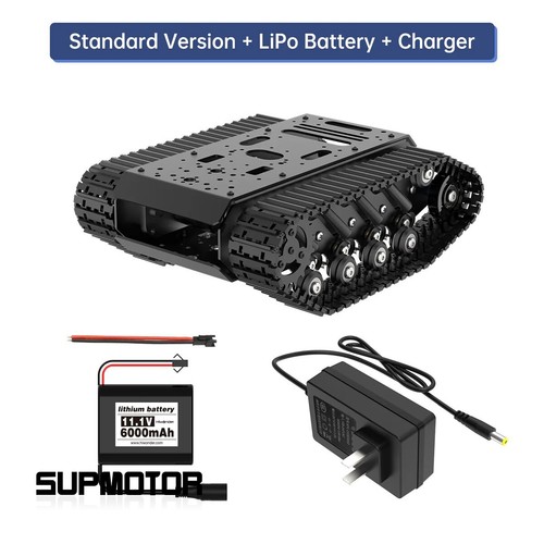 Tracked Chassis Tank Chassis Robot Chassis Standard Version+LiPo ...