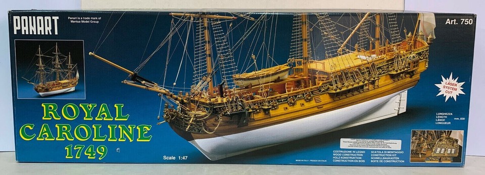 Mantua Model Royal Caroline Art. 750 Wooden Ship Kit 1:47 Scale | eBay UK