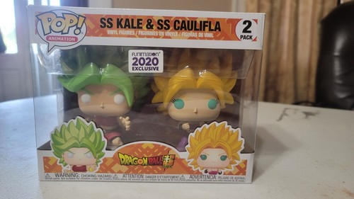 Funko Pop! DragonBall Z Super SS Kale & SS Caulifla 2 Pack (Funimation ...