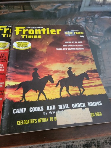 Frontier Times Vintage Western Magazine 1970-1971 | eBay