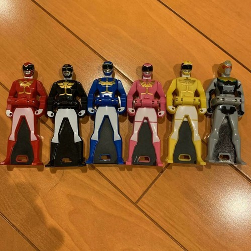 Power Rangers Super Megaforce Gokaiger DX Goseiger Ranger Key 6p Set ...