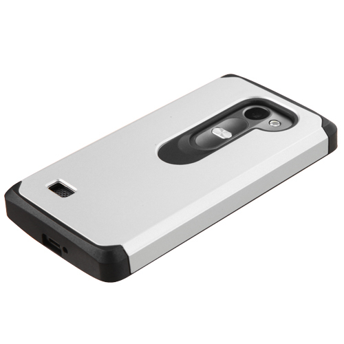 LG Destiny L21G Power L22C Hybrid Leon Slim Dual Layer Fusion Case Hard ...