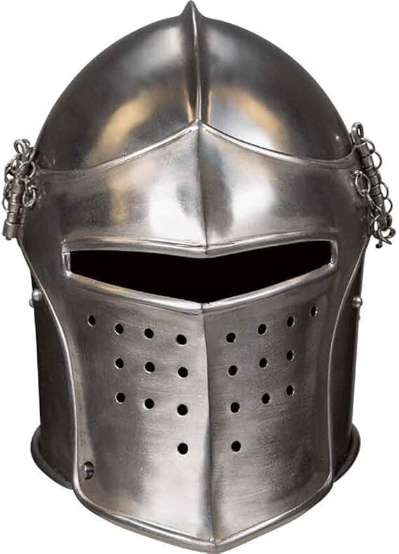 Medieval Knight Armor Helmet - Full Face Crusader Helmet - Magnus Visor ...