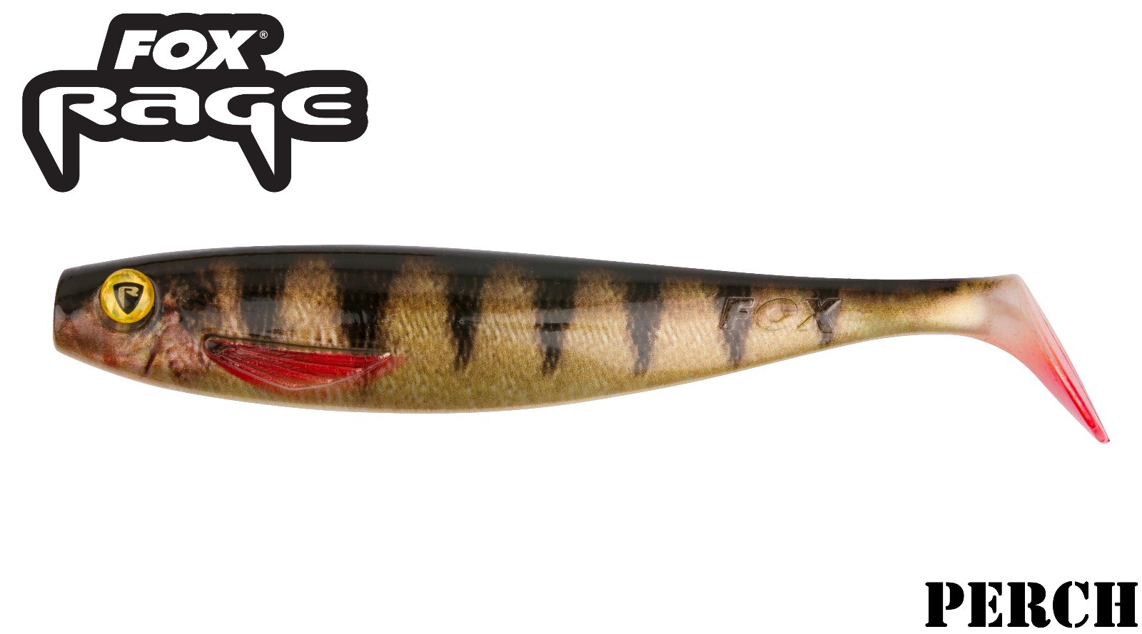 Fox Rage Pro SHAD SUPER NATURAL PIKE FISHING Soft Lures PADDLE TAIL ALL ...