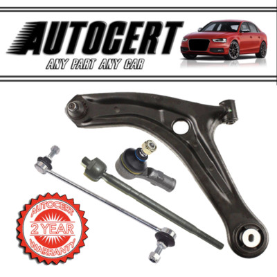 FORD FIESTA MK7 08-17 FRONT CONTROL ARM WISHBONE & TRACK ROD, INNER ...