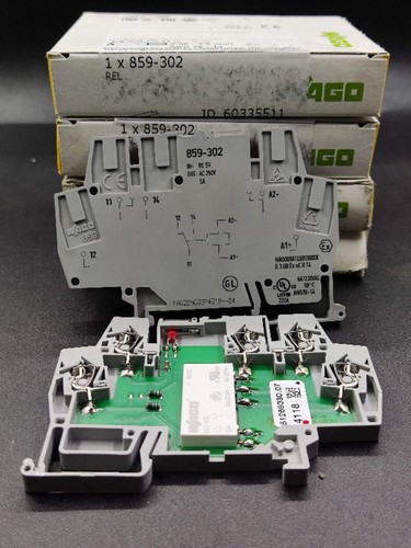 859-302 DC5V WAGO Solid state relay module base x 1PC NEW | eBay