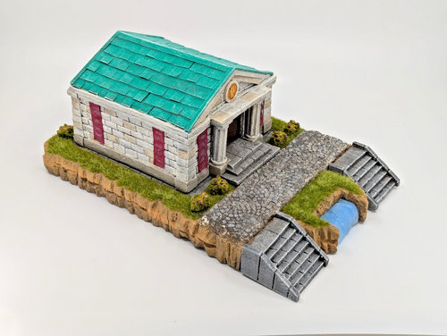Miniature "Animal Crossing" Museum Model by Studson Studio | eBay