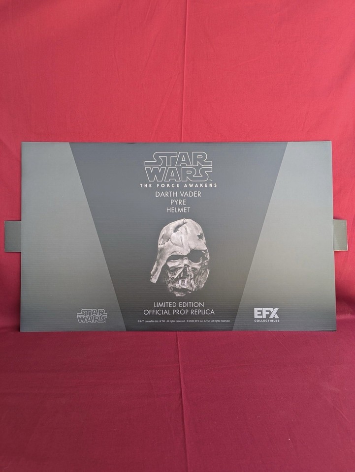 EFX Collectibles - DARTH VADER "PYRE" HELMET LIMITED EDITION | eBay