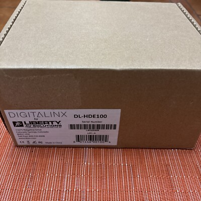 Liberty Wire & Cable DL-HDE100DL-DigitaLinx HDMI HDBaseT Ethernet New ...