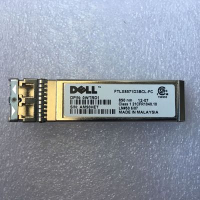 Dell WTRD1 0WTRD1 10G SFP+ SR 850NM SFP Transciever Module ...