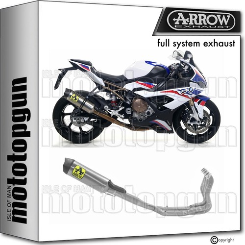 ARROW FULL EXHAUST COMP RACE-TECH F-TITANIUM C BMW S1000 S 1000 RR 19/ ...