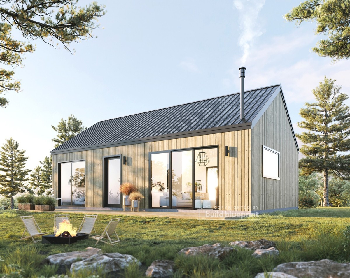 Contemporary Barn Style Houses 3D Modern Style Barn House TurboSquid