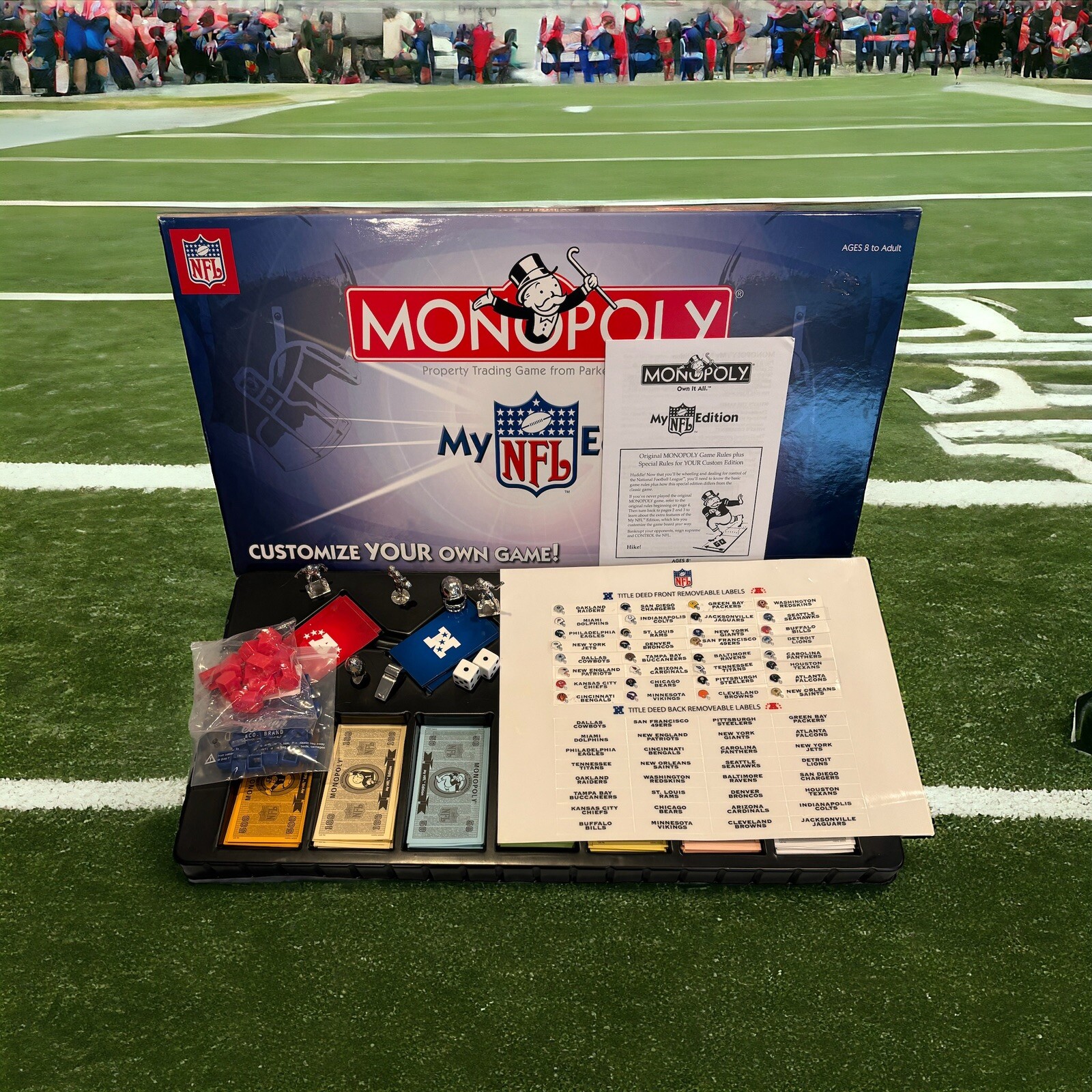 Monopoly My NFL Edition 2006 Complete | eBay