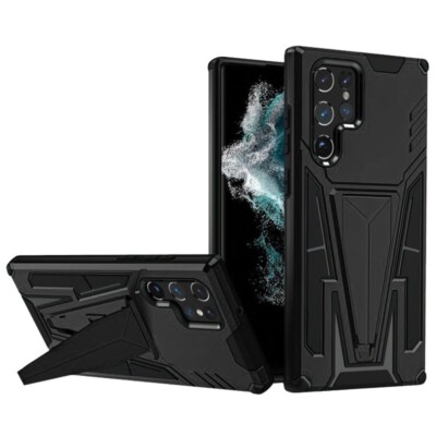 For Samsung S23 Ultra Alien Design Shockproof Kickstand Magnetic Hybrid ...