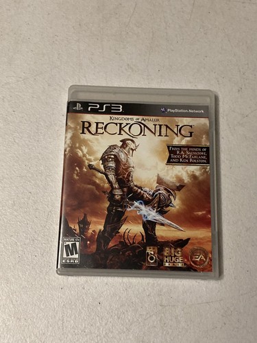 Kingdoms of Amalur: Reckoning (Sony PlayStation 3, 2012) Complete In ...