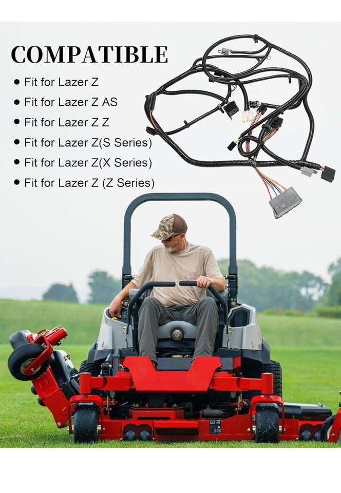 EXMARK MAIN WIRE HARNESS # 116-6009, 115-2796 Gb1 | eBay