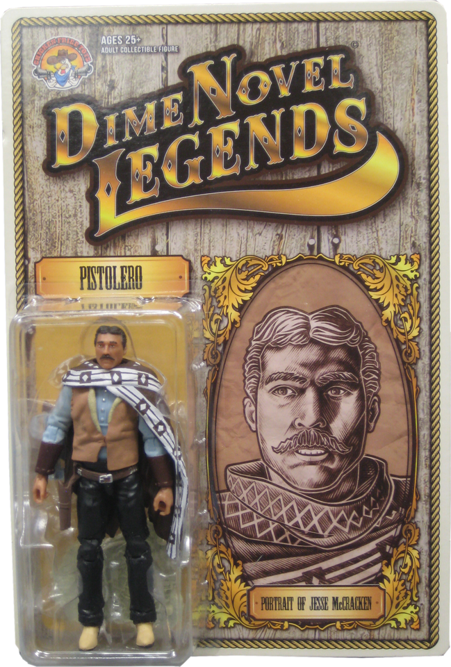 Dime Novel Legends 1:18 scale (4") old west action figure Pistoleiro | eBay