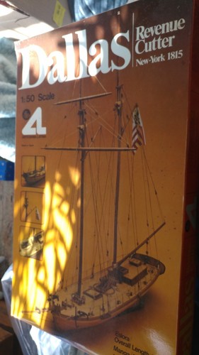 Model Boat Ship Dallas Revenue Cutter New York 1815 Artesania Latina 1: ...