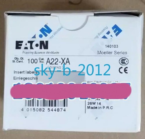 10 PCS NEW EATON MOELLER A22-XA button label insert | eBay