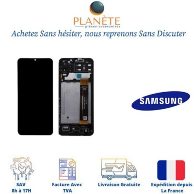 Ecran LCD Complet Noir Sur Châssis Pour Samsung Galaxy M13 4G | eBay
