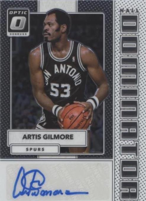 2017-18 Panini Donruss Optic - Hall Dominator Signatures Artis Gilmore ...