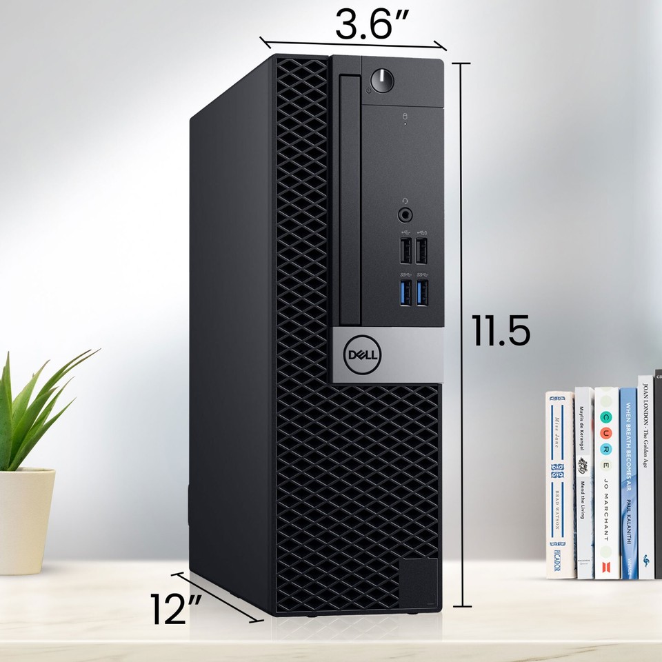 Dell Desktop Computer PC Intel i5 6500 32GB 512GB SSD 2TB New 24" LED ...