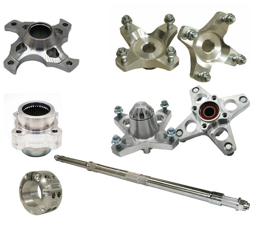 Lonestar Racing Rear Axle Brake Hub Sprocket Hub Lock Front Rear Hubs ...