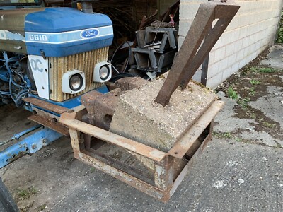 Custom Made Ford 6610 Tractor Front Weight Bracket | eBay UK