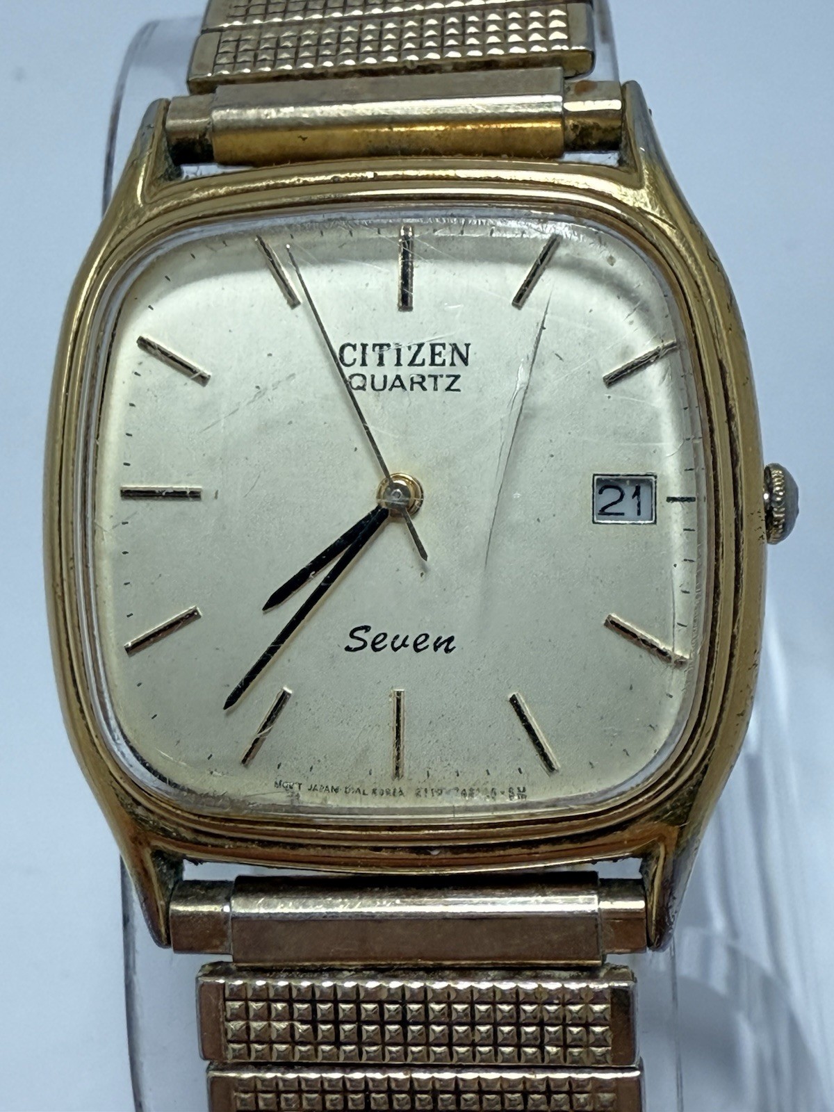 Vintage Men’s Citizen Seven Quartz Wrist Watch - New Battery | eBay
