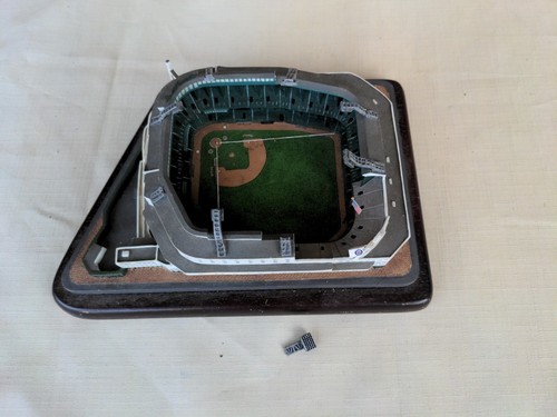 The Danbury Mint Detroit Tigers Baseball Display Model Tiger Stadium ...