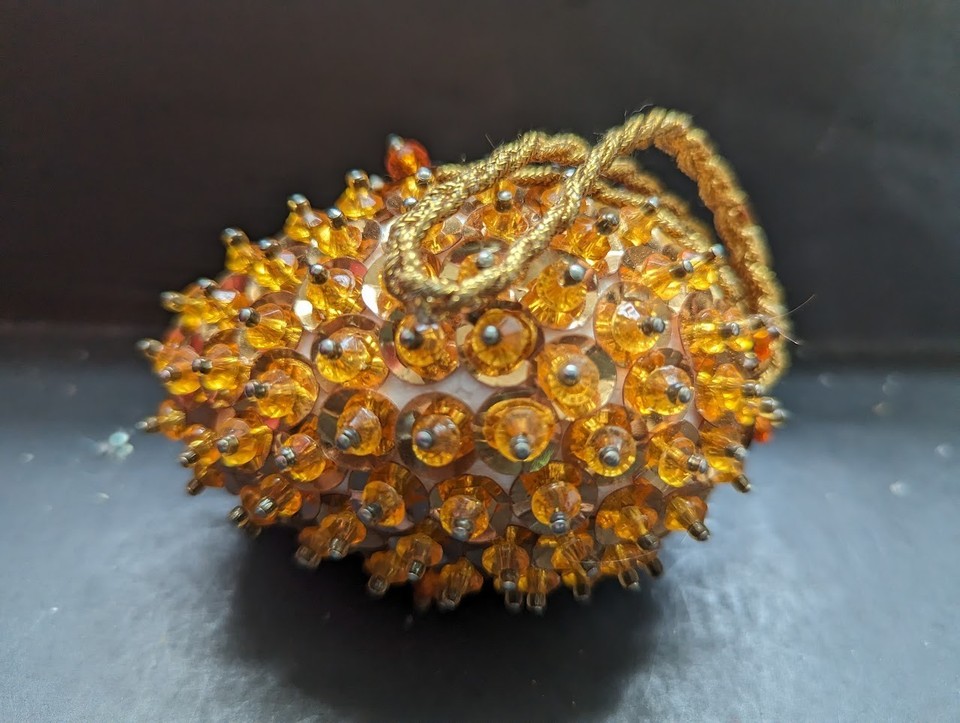 Vintage Homemade Hand Crafted Christmas Ornament Old Antique Rare Baby ...