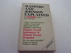MASTERS AND JOHNSON EXPLAINED 1970 NAT LEHRMAN STUDY OF HUMAN SEXUALITY ...