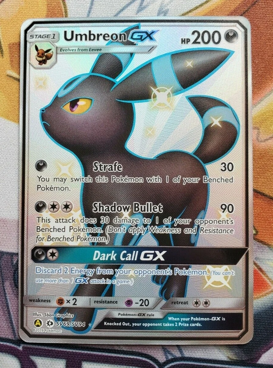 Shiny Umbreon Card