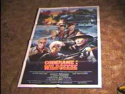 CODE NAME WILD GEESE ORIG MOVIE POSTER '86 MILITARY | eBay