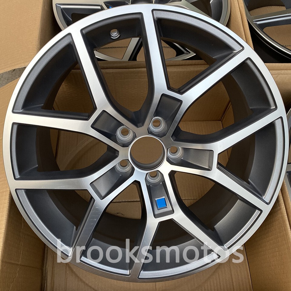 18" GRAY STYLE WHEELS RIMS FITS FOT VOLVO V60 S60 POLESTAR XC60 XC90 ...